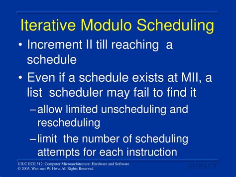 Ppt Modulo Scheduling Powerpoint Presentation Free Download Id4092365