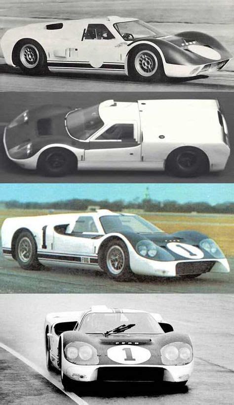 1966 Ford Gt40 J Car In An Effort To Develop A Car With Better