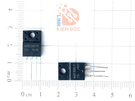 Mbrf2080ct Diode Schottky 80v 20a To 220 Tháo Máy