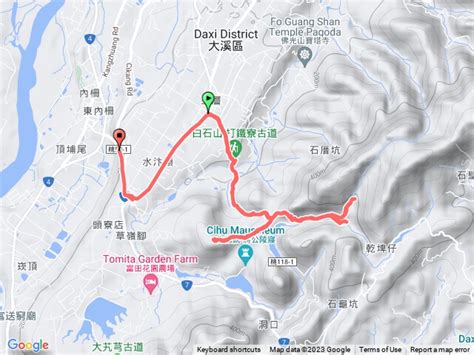 桃園大溪打鐵寮古道 健行筆記