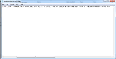 Paradox Launcher V2 Setup Ended Prematurely Paradox Interactive Forums