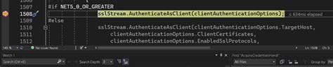 no credentials are available in the security package · issue 1278
