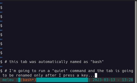 Feature Request Ability To Auto Rename The Tabpane Based On The