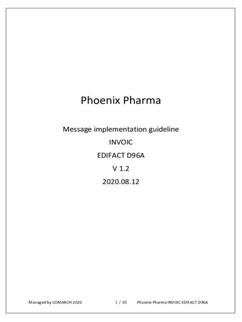 Fillable Online Kits Edifact Invoice Credit Note Technical Fax Email Print Pdffiller