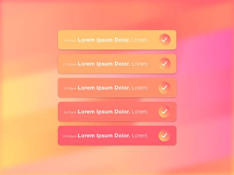 Checklist UI By Nick Jacoy On Dribbble