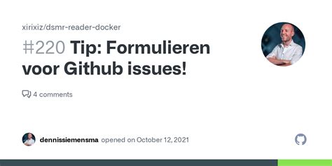 Tip Formulieren Voor Github Issues · Issue 220 · Xirixizdsmr Reader