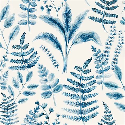 Clarke And Clarke W015601 Bracken Denim Wp Diy At Bandq