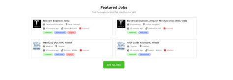 Job Portal Web Application With Php And Mysql Idea