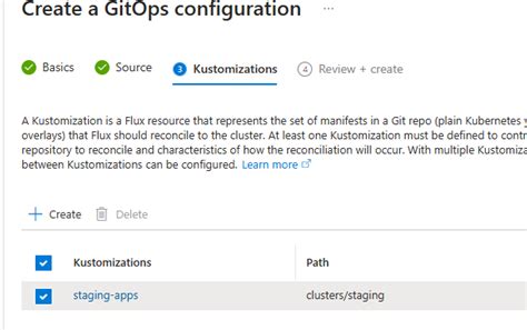 how does azure aks gitops decides which cluster directory to bootstrap