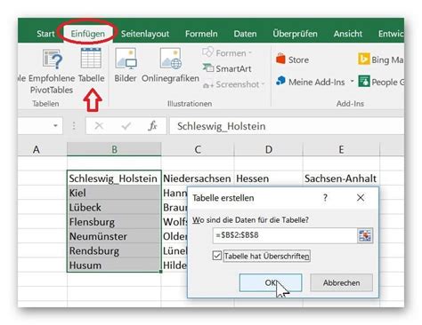 so erstellen sie voneinander abhängige dropdownlisten in excel 2016