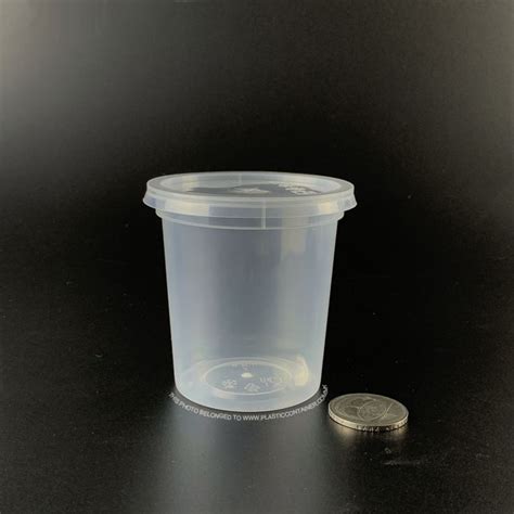 Microwaveable Round Container With Lid Disposable Takeaway Containers