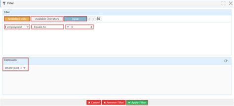 Apply Filters And Aggregation Transformations From Rdbms Widget Rightdata