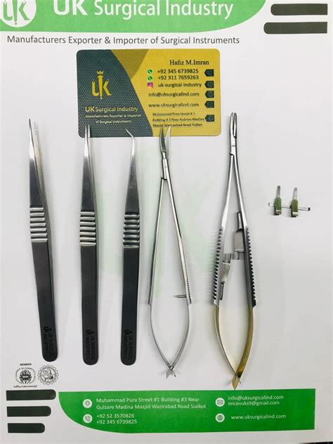 Microsurgery Instruments Set Uk Surgical Industry