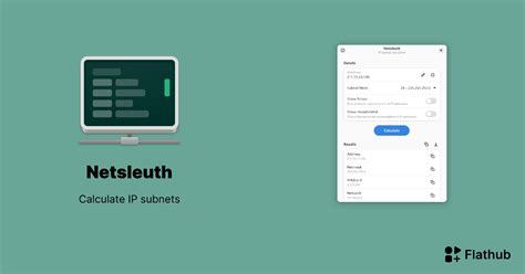 Install Netsleuth On Linux Flathub