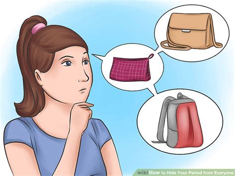 Ways To Hide Your Period From Everyone WikiHow