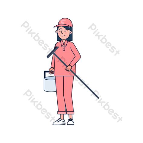 전문 유니폼 평면 벡터 일러스트 레이 션을 입고 큰 세트 격리 된 다양한 직업 또는 직업 사람들의 컬렉션 일러스트 Ai 무료 다운로드 Pikbest