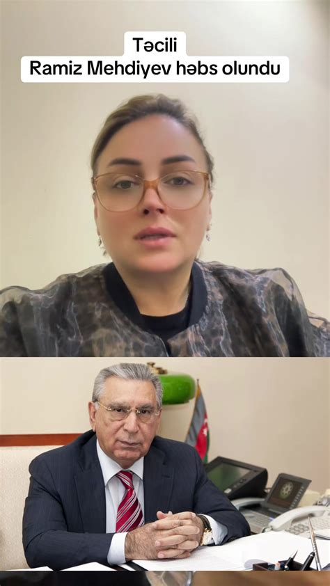 Ramiz Mehdiyev Həbs Olunması Son Məlumatlar Tiktok