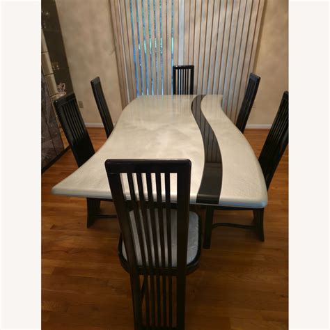 Light Gray Dining Set Aptdeco