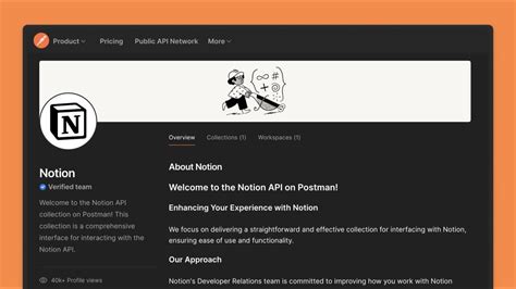 Our Notion Api Collection Is Officially Verified On Postman This Means Creating Notion