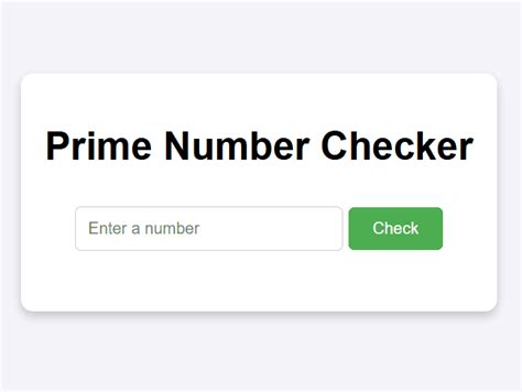 Javascript Application To Check Prime And Non Prime Number Geeksforgeeks