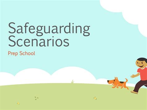 Safeguarding Scenarios Teaching Resources