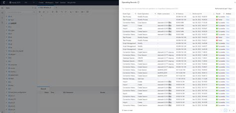 View Operation Records Oceanbase Developer Center Oceanbase Documentation