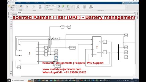 Unscented Kalman Filter Ukf Battery Management Matlab Simulink Ukf Battery Soc Kalman Filter