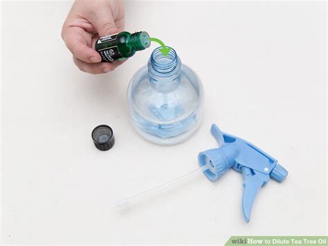 How To Dilute Tea Tree Oil 13 Steps With Pictures Wikihow