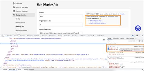 Ensure Display Ads Render Consistently Across All Contexts · Issue 18392 · Foremforem · Github