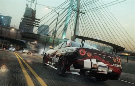 Wallpaper Nissan 2012 Need For Speed Skyline Nfs Most Wanted R34 NSF For Mobile And
