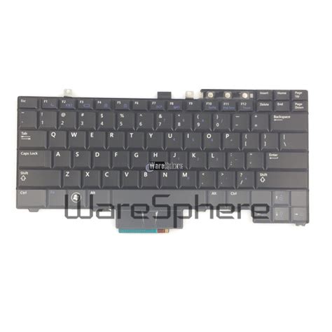 Backlit Keyboard For Dell Latitude E5510 E6400 E6410 E6500 E6510 7dcfw Spanish Black Dual Point