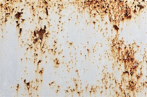 White Rusty Metal Texture