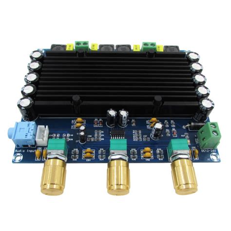 Modul Amplifier Audio Tpa3116d2 Xh M549ช่องสัญญาณคู่150w บอร์ดขยายกำลังเสียงระบบดิจิตอล Lazada