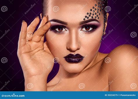 Cutie Young Woman Looking Direct On Camera Stock Image Image Of