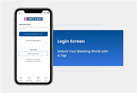 HDFC Banking App Redesign A Mini Case Study Behance