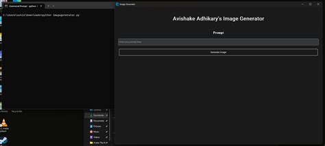 github avishakeadhikary text to image generator python gui application that generates images
