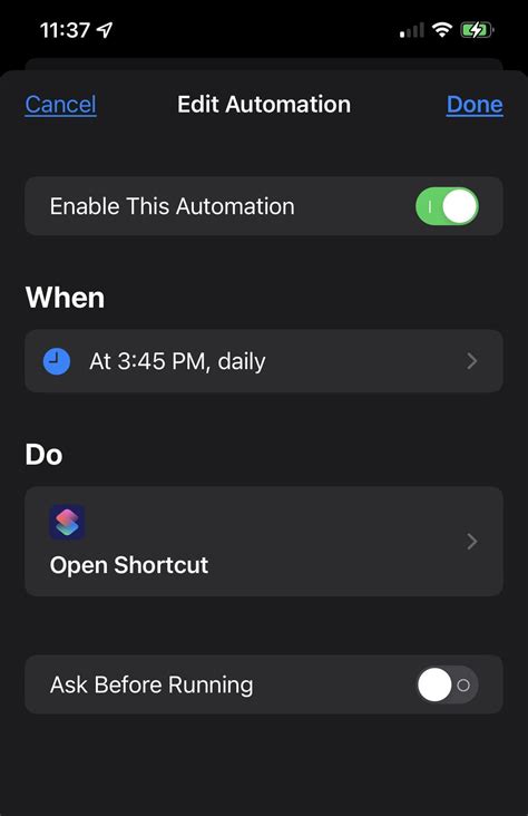 Automation Doesnt Run Automatically I Created A Simple Automation To Turn In Lights At Certain