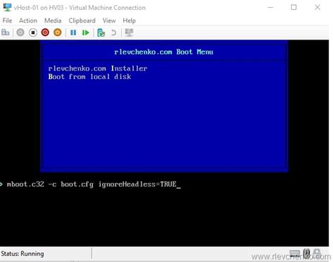 How To Customize A Vmware Esxi Image And Install It In A Hyper V Vm
