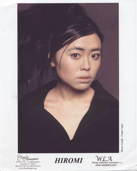 Hiromi Vintage Concert Photo Promo Print At Wolfgangs