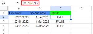 How To Compare Dates In Google Sheets Date Difference Software Accountant