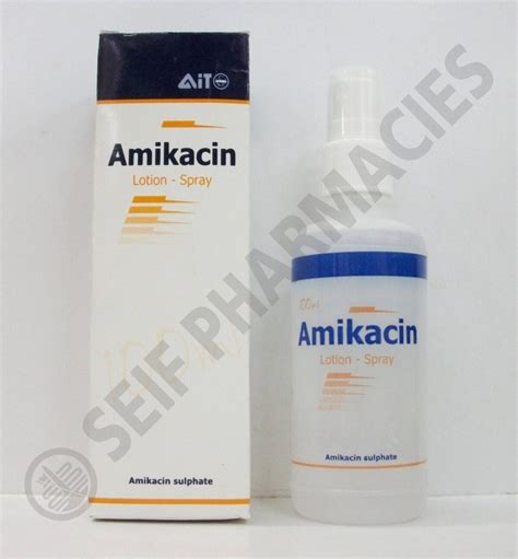 Amikacin 250 Mg Spray Effective Antibiotic