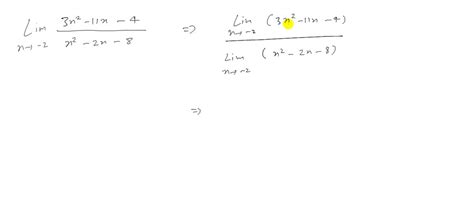 ⏩solvedevaluate The Limits Using Limit Properties If A Limit Does Numerade