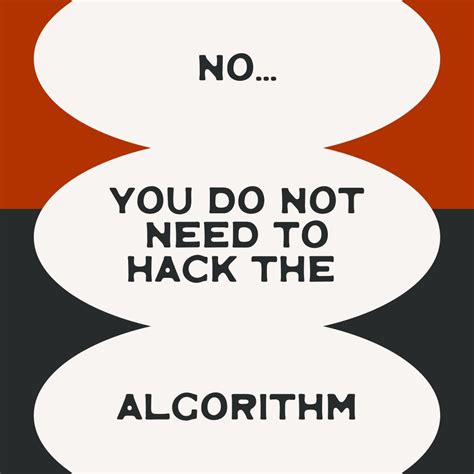 Mikaela Shafer On Linkedin Dont Hack The Algorithm Because The Algorithm Is A Hack I Know It Is