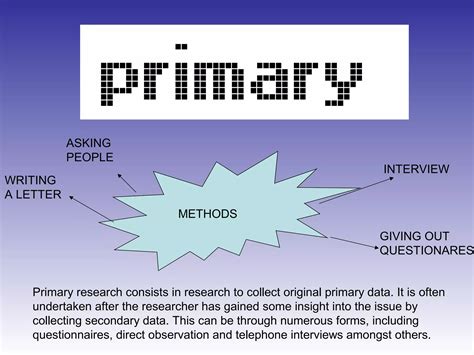Primary And Secondry Ppt