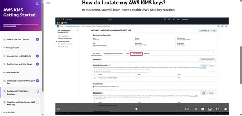 Aws Key Management Service Getting Started Tutorials Dojo