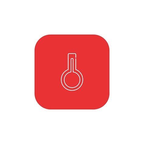 Premium Vector Thermometer Icon