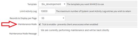 Put Whmcs On Maintenance Without Login To Admin Admin And Configuration Questions Whmcscommunity