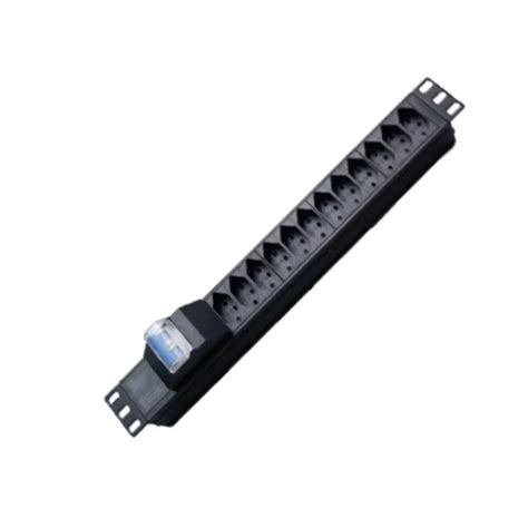 13 14 Ways Iec Universal Switzerland Standard Pdu Sockets Strip Outlet With Surge Protector