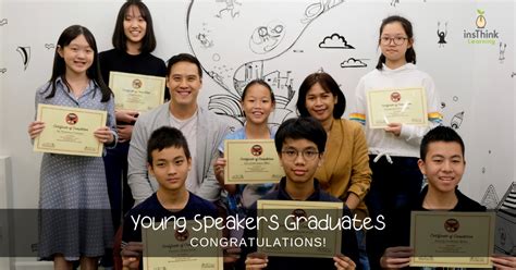 Congratulations นักพูดรุ่นเยาว์ทั้ง 7 Insthink Learning