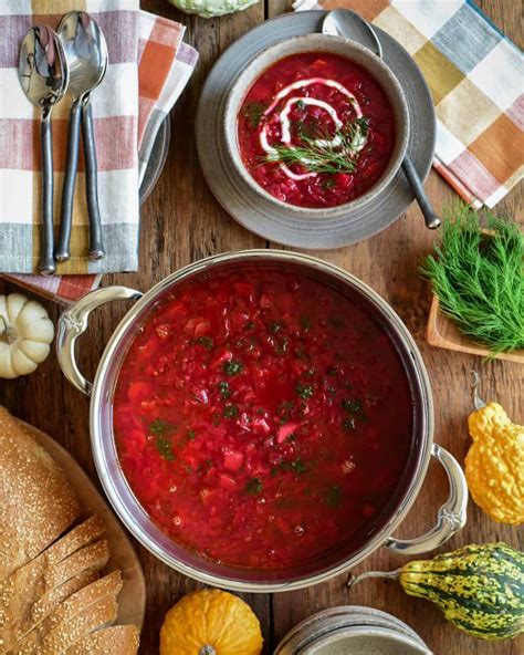 Borscht Beet And Cabbage Soup Zimmys Nook